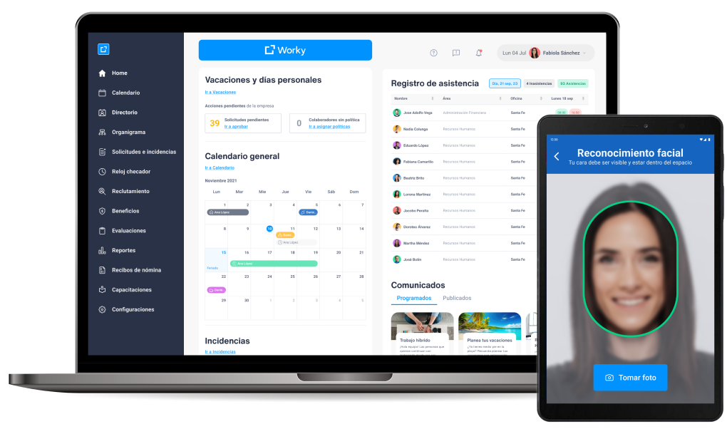 Worky Software de Recursos Humanos y Nómina | Gestión integral de equipos